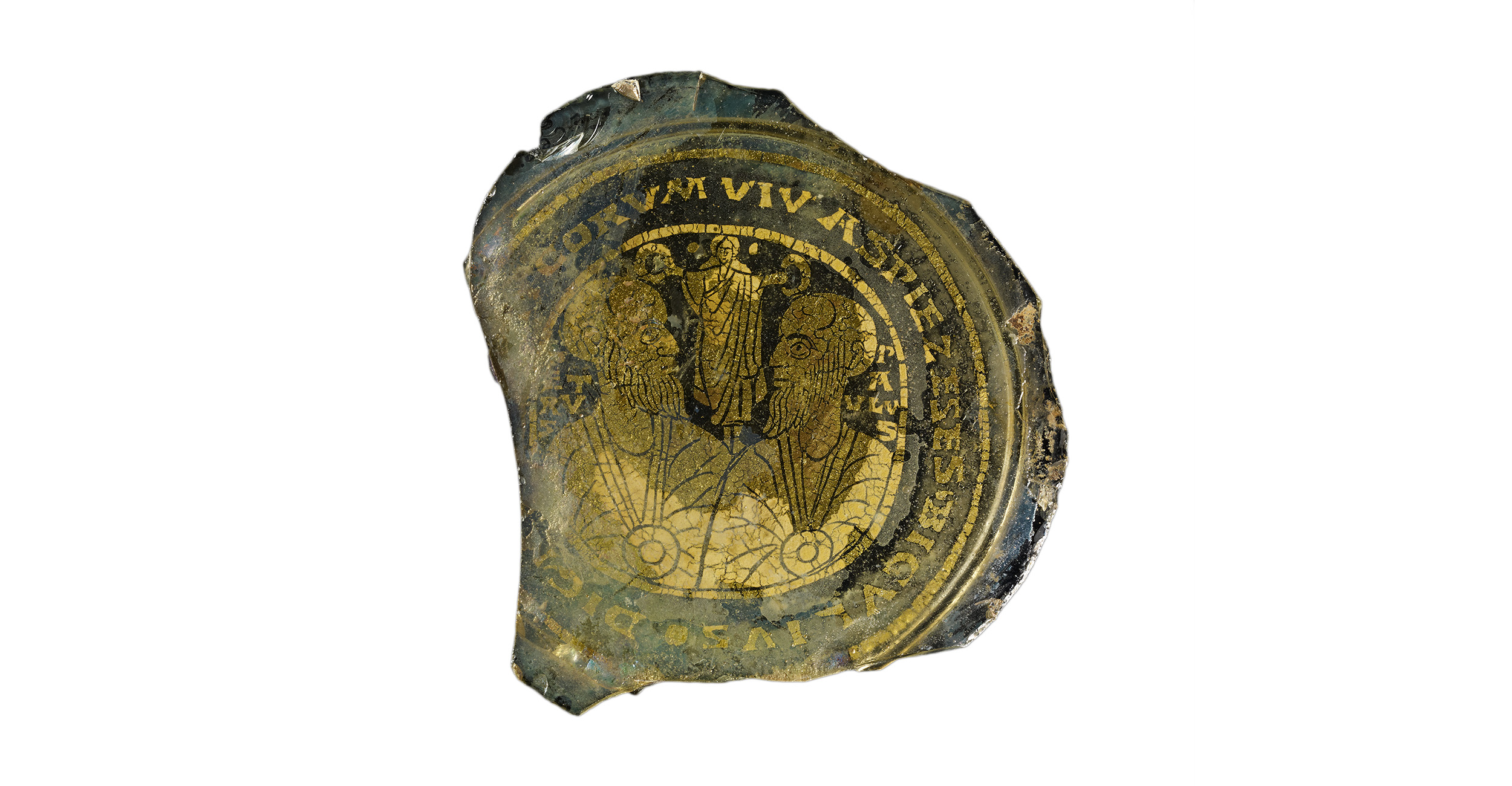 Fragment of a drinking vessel - Networks of the Past: A Study Gallery ...